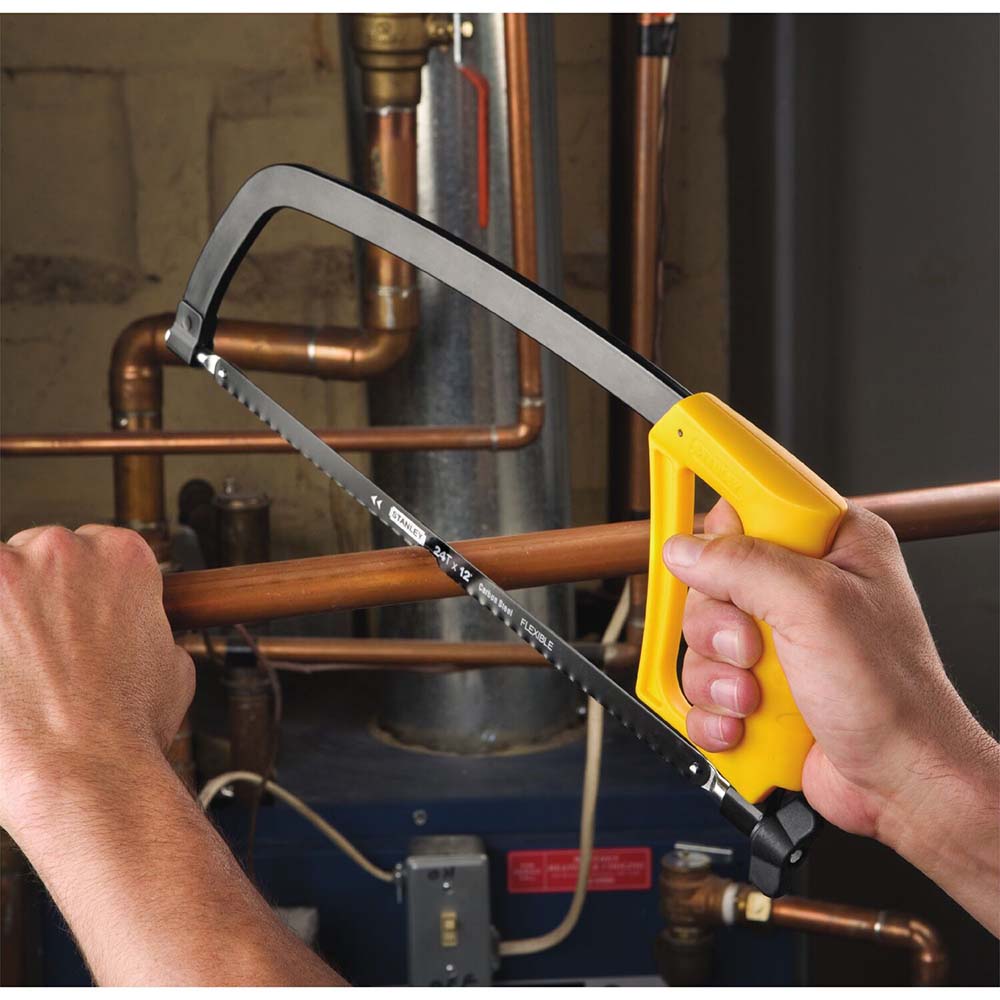 Stanley - Hacksaw: Metal, Ergonomically Design D-Style Handle | MSC Direct