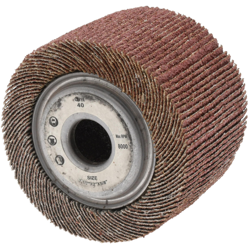 Tru-Maxx - 3-1/2 x 2" 40 Grit Aluminum Oxide Unmounted Flap Wheel | MSC ...