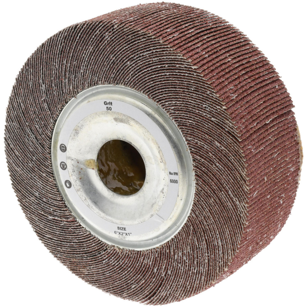 Tru-Maxx - 6 x 2" 50 Grit Aluminum Oxide Unmounted Flap Wheel | MSC Direct