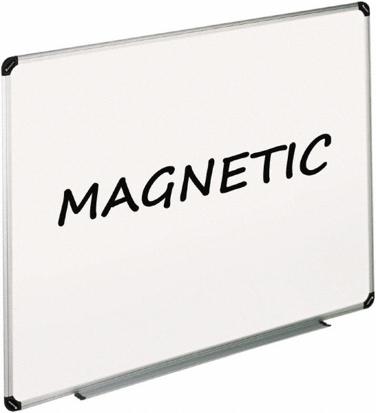 UNIVERSAL - 48" High x 72" Wide Enameled Steel Magnetic Marker Board ...