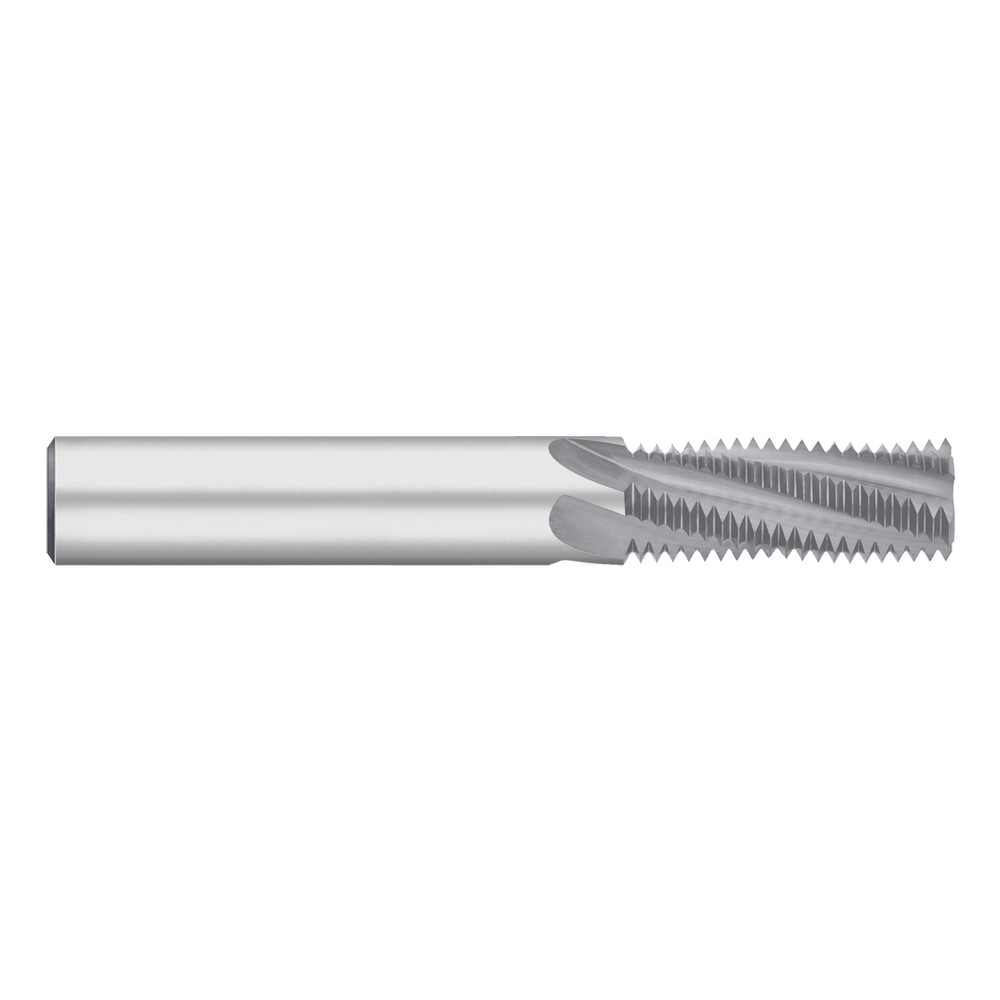 Titan USA - Helical Flute Thread Mill: 1/4-18, Internal & External, 4 ...