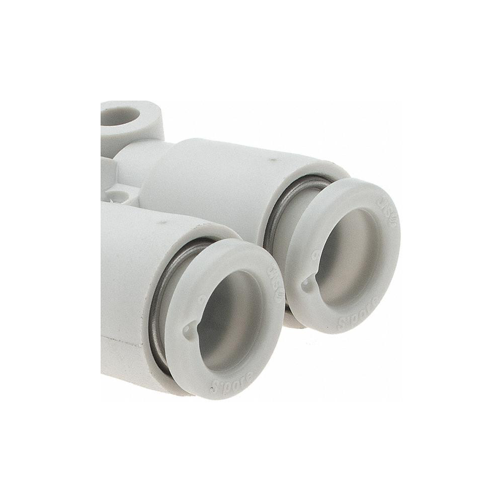 SMC PNEUMATICS - Push-to-Connect Push-to-Connect Fitting: Plug-In Y, 6. ...