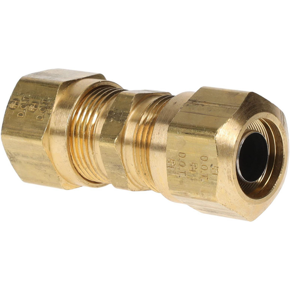 Parker - Compression Tube Union: 5/8" Tube OD, Compression x ...