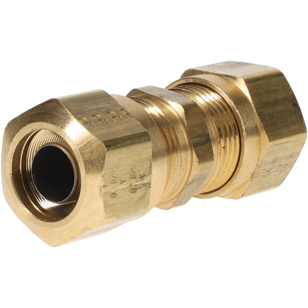 Parker - Compression Tube Union: 5/8" Tube OD, Compression x ...