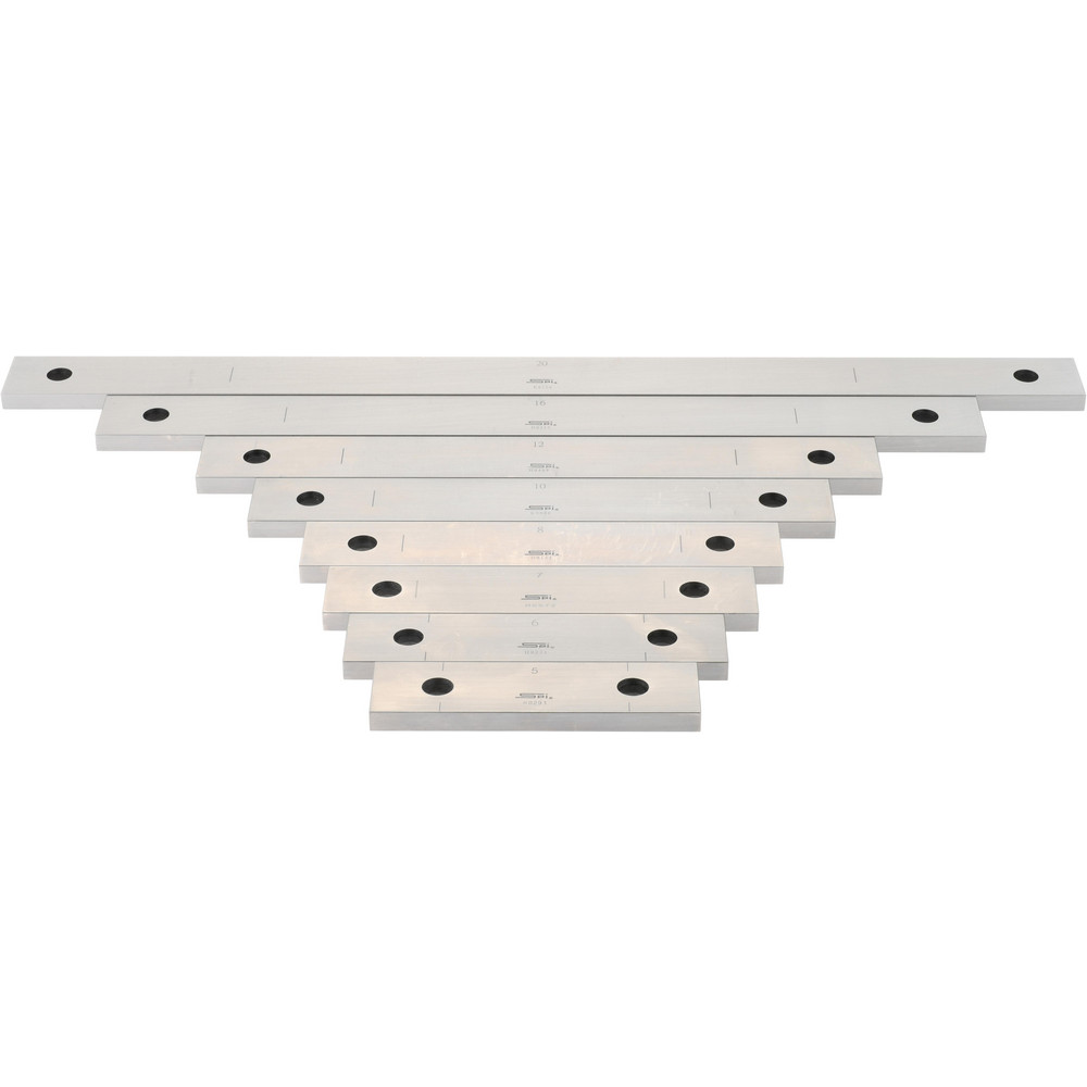 SPI - Gage Block Set: 5 to 20'' Range, 8 Pc, Steel | MSC Direct