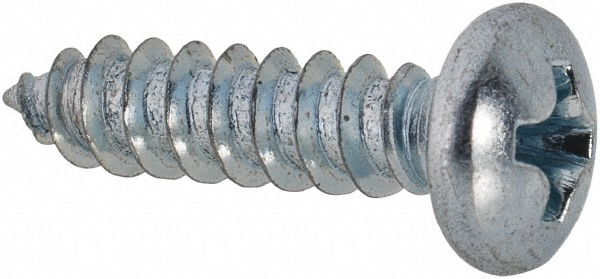 Value Collection - Sheet Metal Screw: #7, Pan Head, Phillips Drive, 5/8 ...