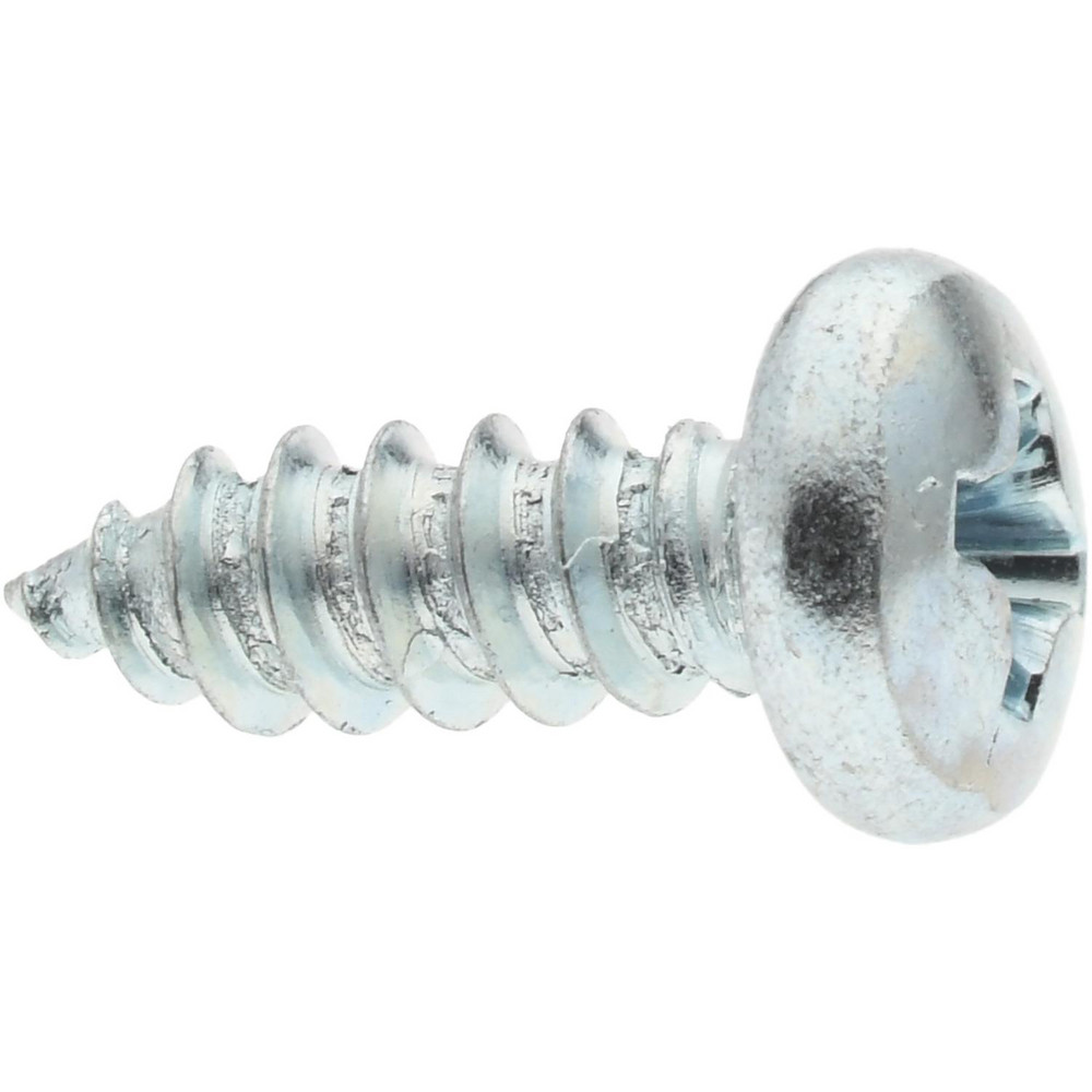 Value Collection - Sheet Metal Screw: #8, Pan Head, Phillips Drive, 1/2 ...