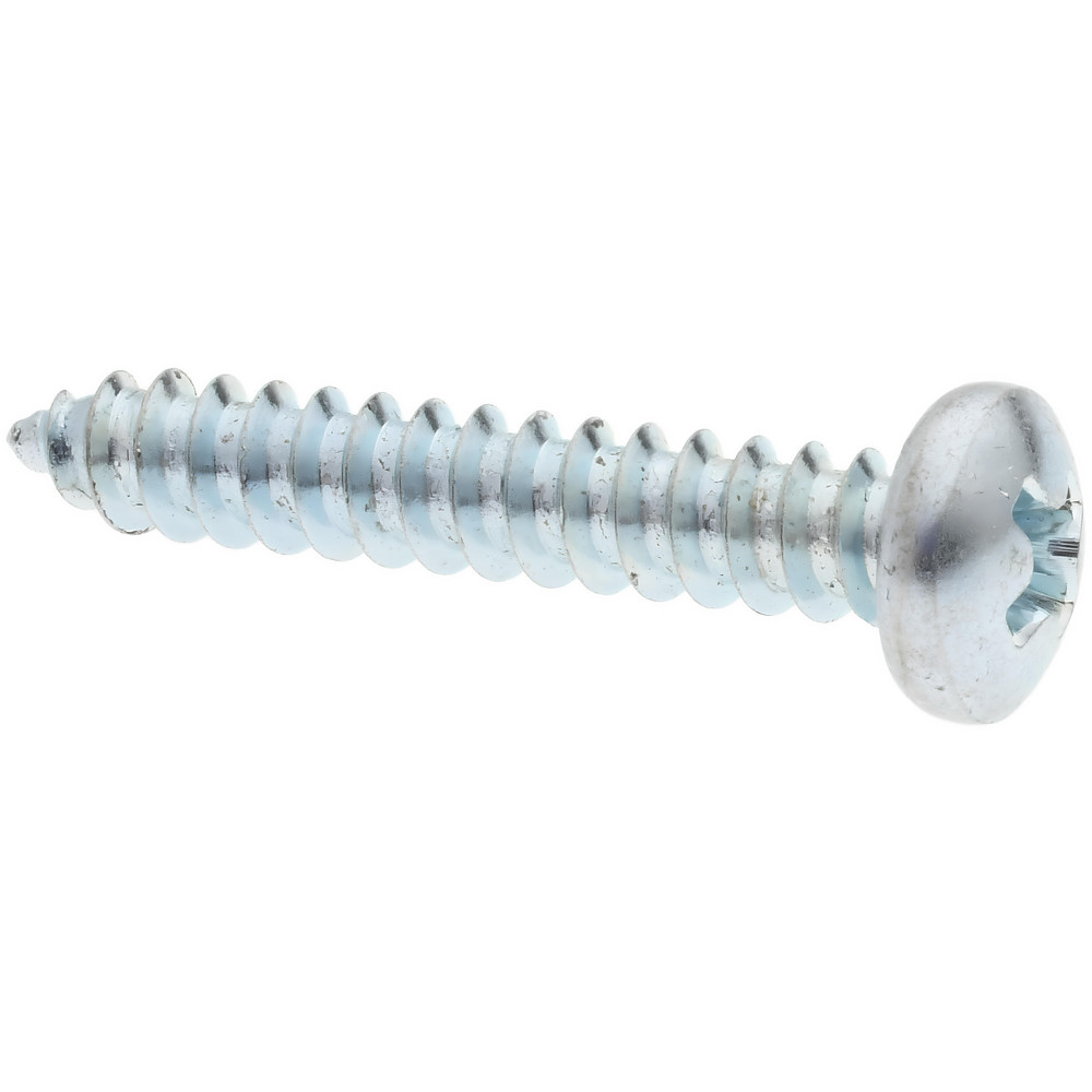 Value Collection - Sheet Metal Screw: #8, Pan Head, Phillips Drive, 1 ...
