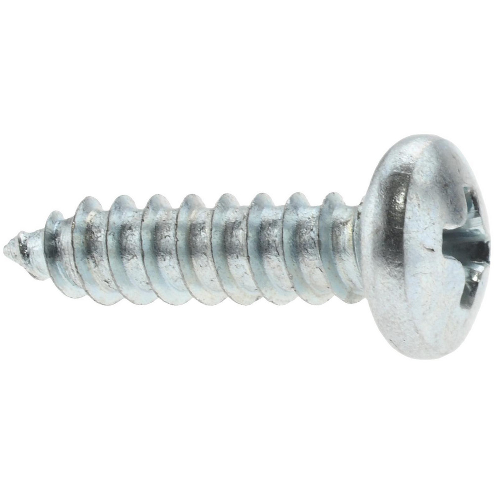 Value Collection - Sheet Metal Screw: #10, Pan Head, Phillips Drive, 3/ ...