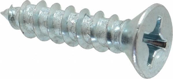 Value Collection - #12 Flat Head Phillips Sheet Metal Screw - 87909289 ...