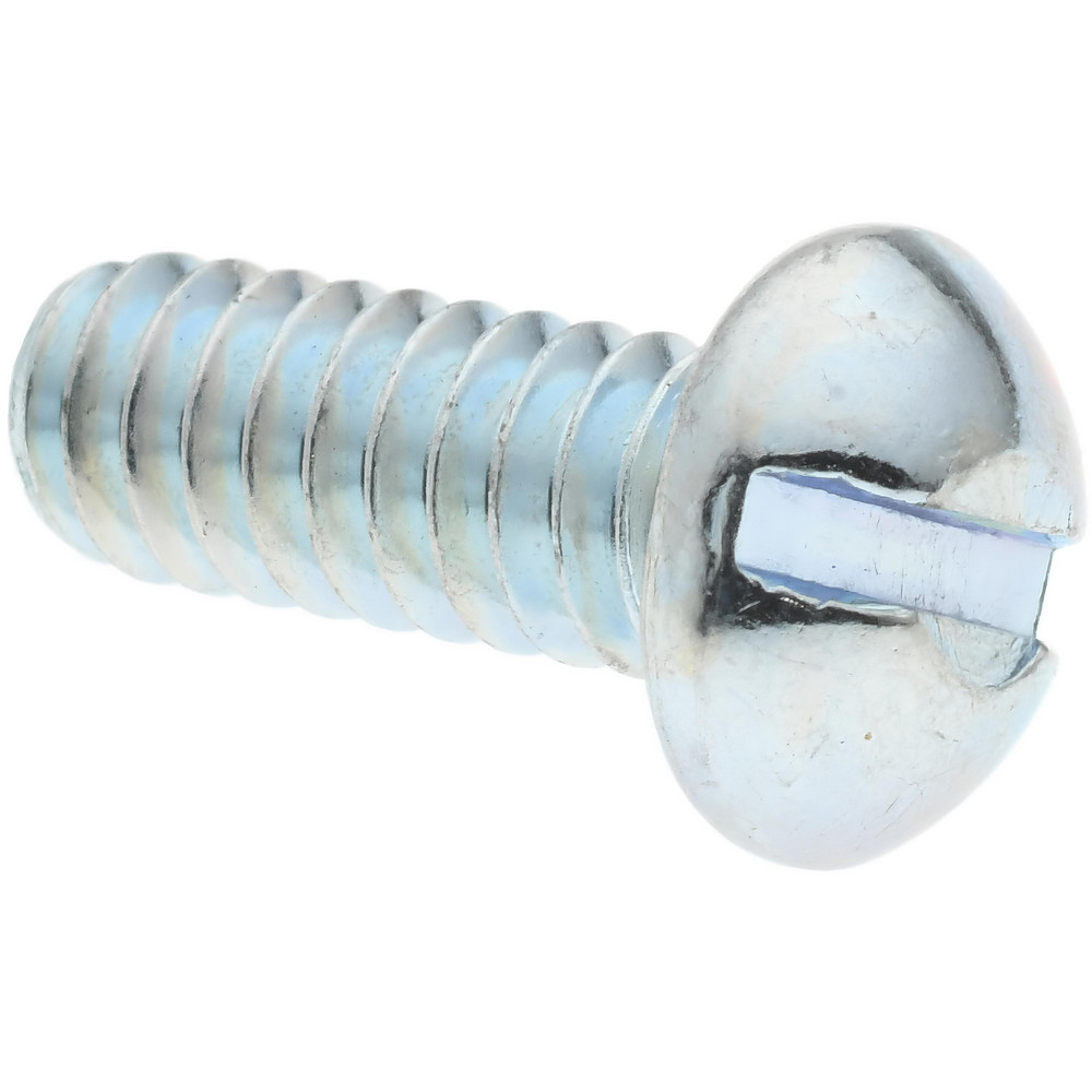 Value Collection - Machine Screw: #10-24, 1/2" Length Under Head, Round ...