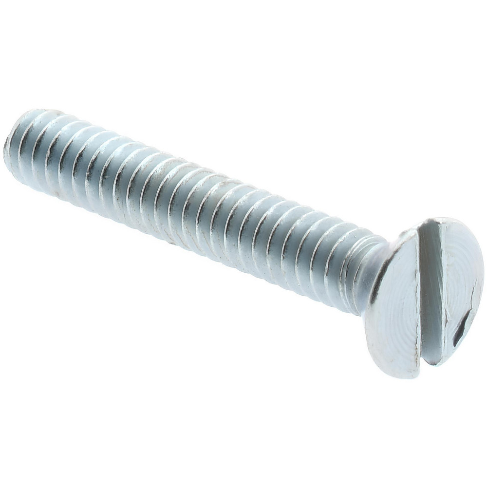 Value Collection - Machine Screw: #4-40 x 3/4" OAL, Flat Head, Slotted ...