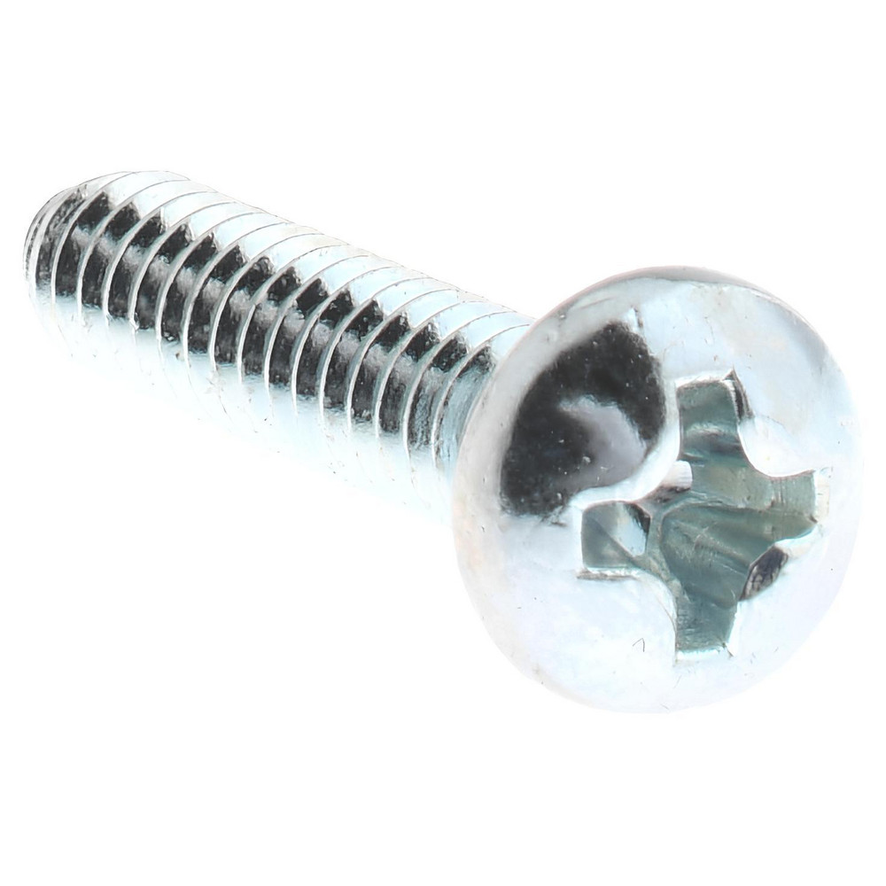 Value Collection - Machine Screw: #6-32, 5/8" Length Under Head, Pan ...