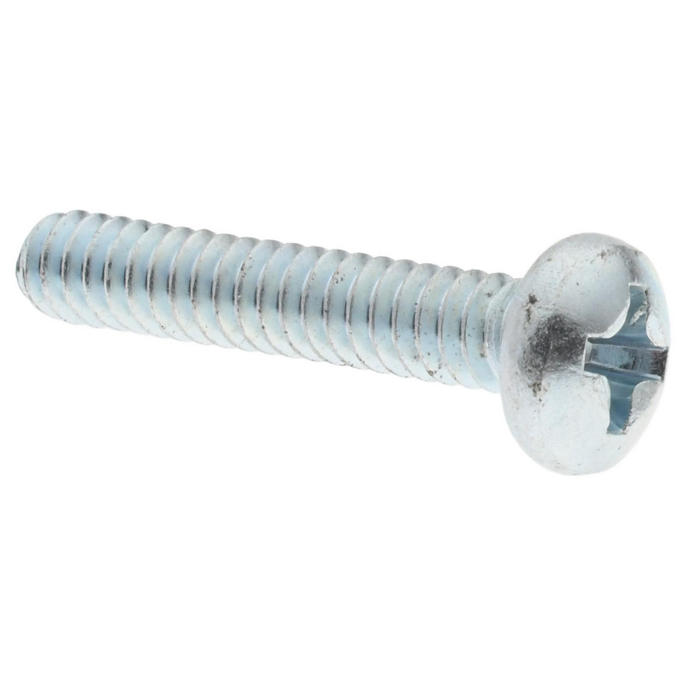 Value Collection - Machine Screw: #6-32, 3/4" Length Under Head, Pan ...