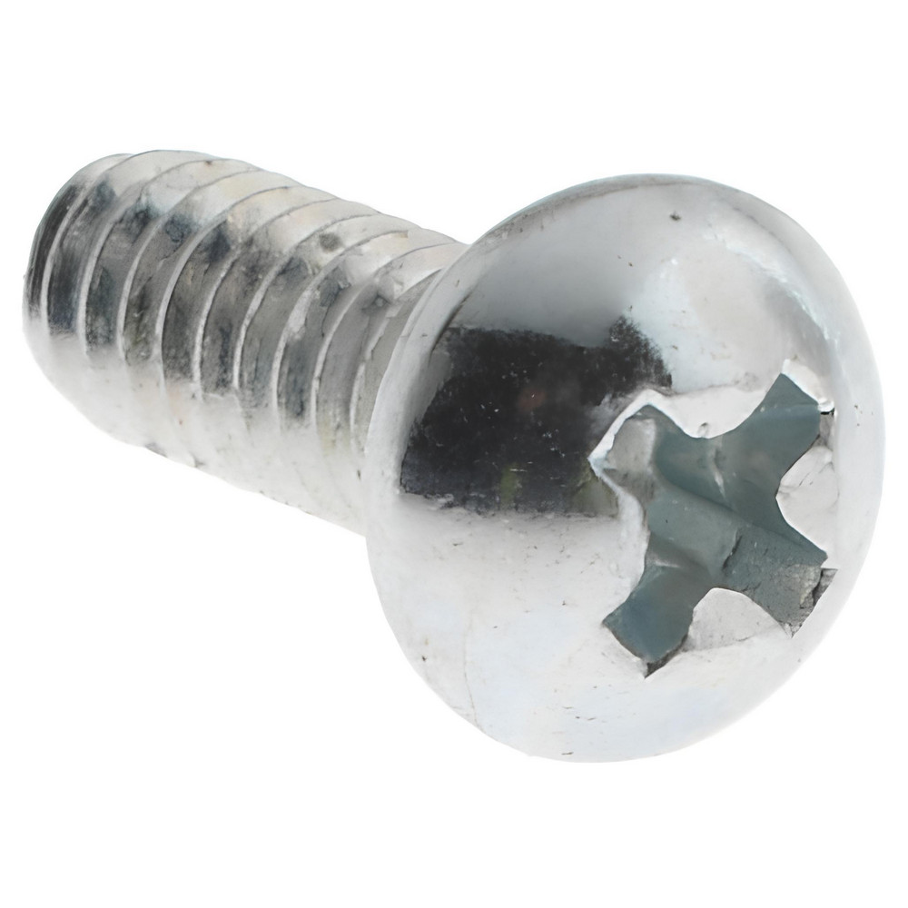 Value Collection - Machine Screw: #4-40, 5/16" Length Under Head, Round ...