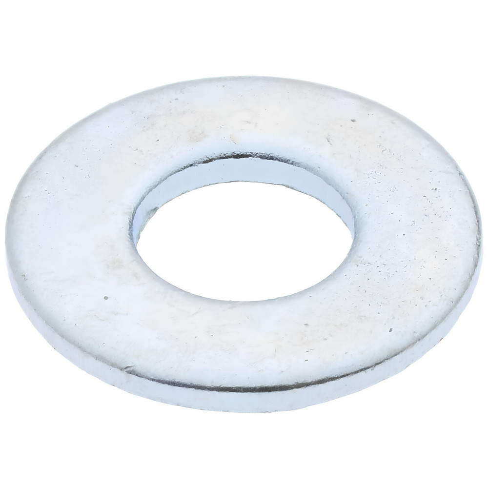 Value Collection - #10 Screw USS Flat Washer: Grade 1010 Steel, Zinc ...