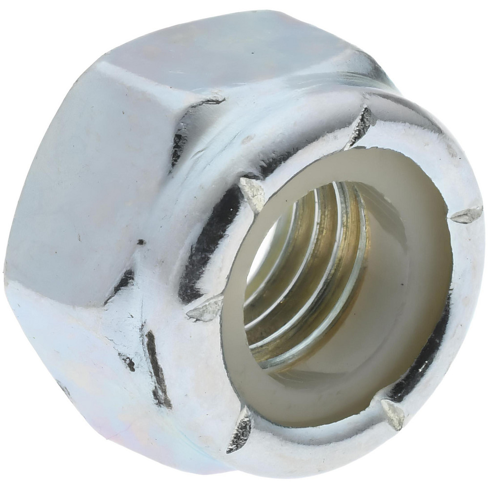 Value Collection - Hex Lock Nut: Insert, Nylon Insert, 5/16-24, Grade 2 ...