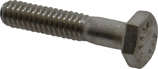 Value Collection - 1/4-20 UNC, 1-1/4" Length Under Head Hex Head Cap ...