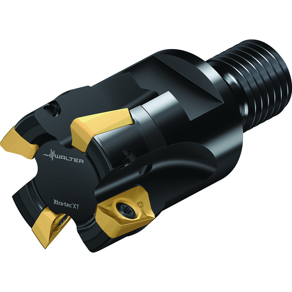 Walter - Indexable Square-Shoulder End Mill: M5130-032-TC16-04-12, 0. ...