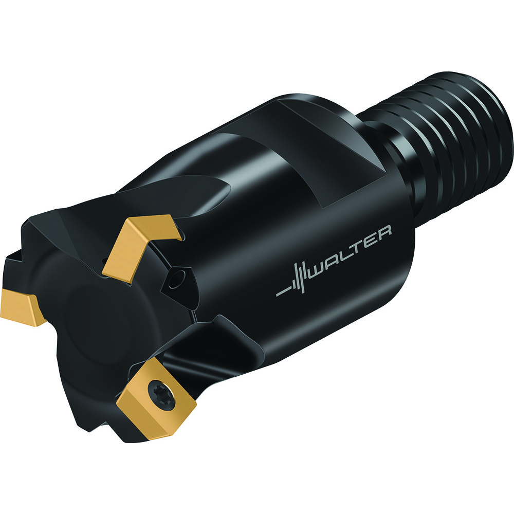 Walter - Indexable High-Feed End Mill: M4002 M4002-TC15.09, 32.00 mm ...