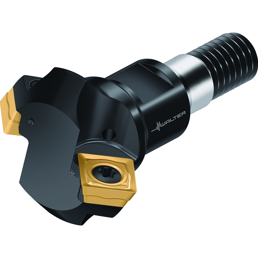 Walter - Indexable Chamfer & Angle End Mills: Minimum Cutting Diameter (Decimal Inch): 0.4724 ...