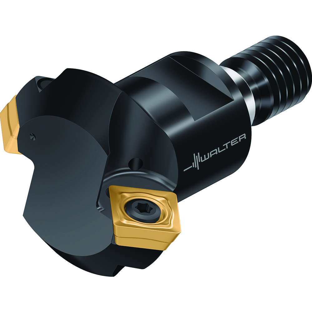 Walter - Indexable Chamfer & Angle End Mills: Minimum Cutting Diameter (Decimal Inch): 0.7874 ...