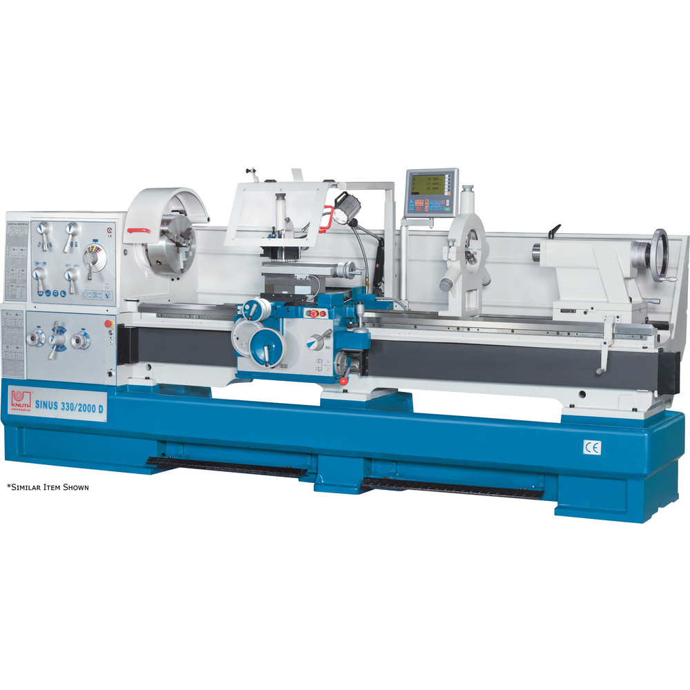 Knuth - 26" x 118" Engine Lathe: Geared Head, 10.1 hp, 460.00 V | MSC ...