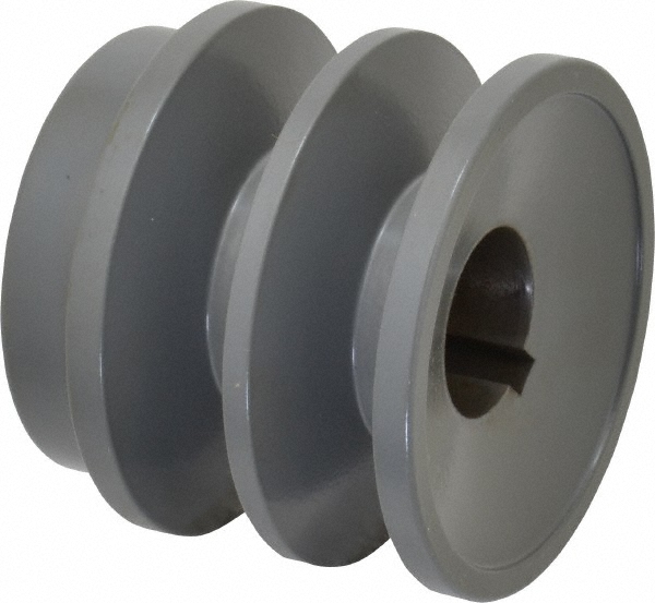 Value Collection - 7/8" Bore Dia, 2-1/2" OD, Finished Bore Two Groove ...