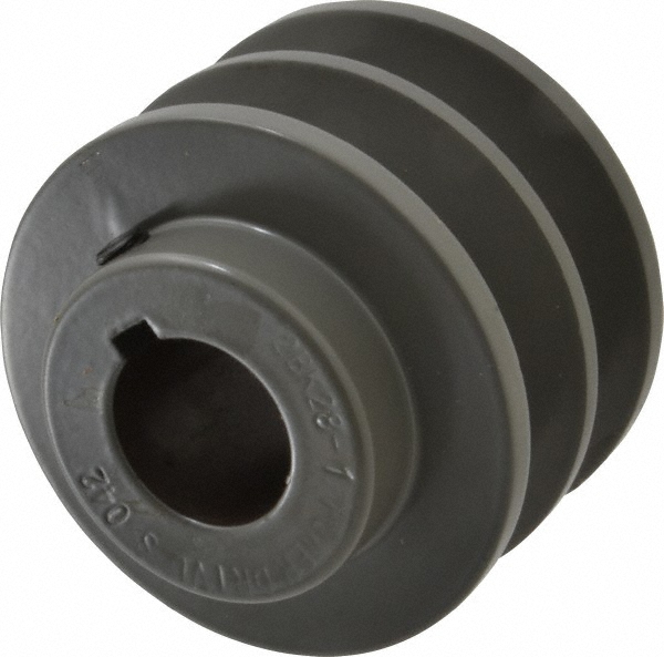 Value Collection - 1" Bore Dia, 2.95" OD, Finished Bore Two Groove ...