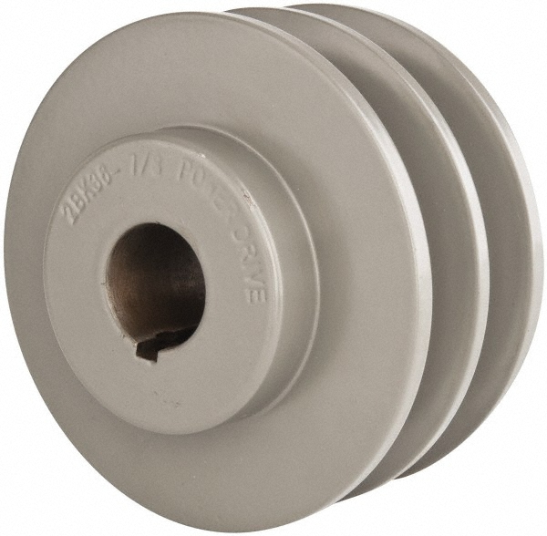 Value Collection - 7/8" Bore Dia, 3-3/4" OD, Finished Bore Two Groove ...
