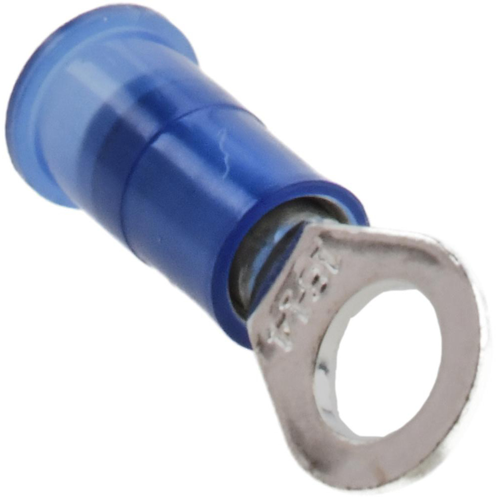 3M - Circular Ring Terminal: Partially Insulated, 16 to 14 AWG, Crimp ...