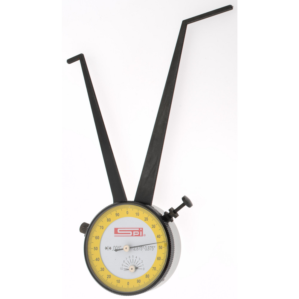 SPI - Inside Dial Caliper Gage: 2-7/8 to 3-7/8", 0.001" Graduation, 0. ...