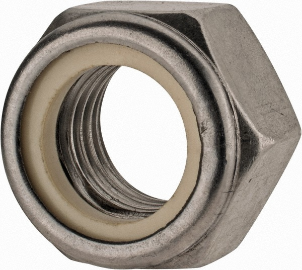 Value Collection - Hex Lock Nut: Insert, Nylon Insert, M20x2.5, Class ...