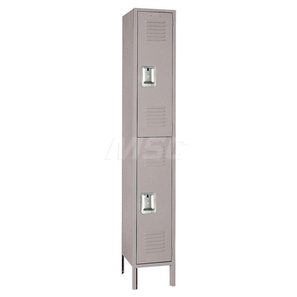 Lyon - 2 Door, 2 Tier, Locker - 88184114 - MSC Industrial Supply