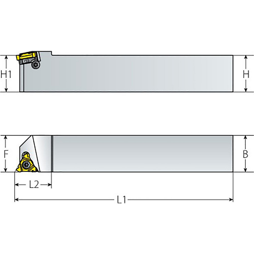 Vargus - Indexable Threading Toolholders: Thread Type: External; Hand ...