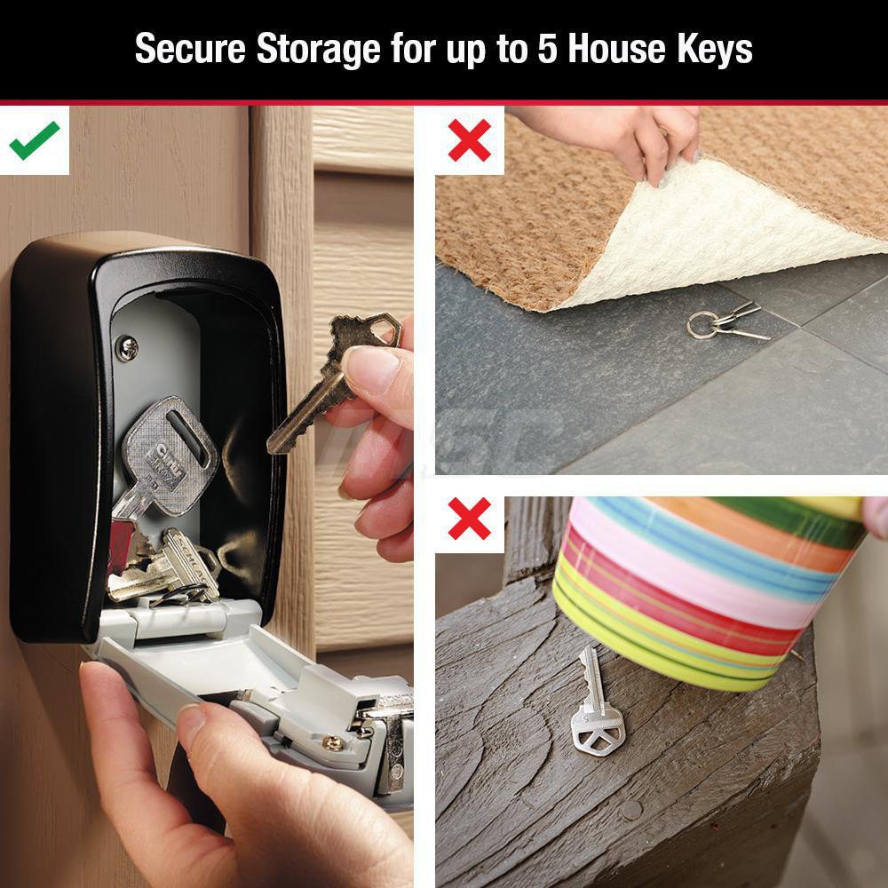Master Lock - Set-Your-Own Combination Wall Mount Key Safe | MSC Direct