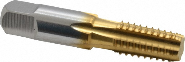 Hertel - 1/8-27 NPTF, 5 Flutes, TiN Coated, High Speed Steel ...
