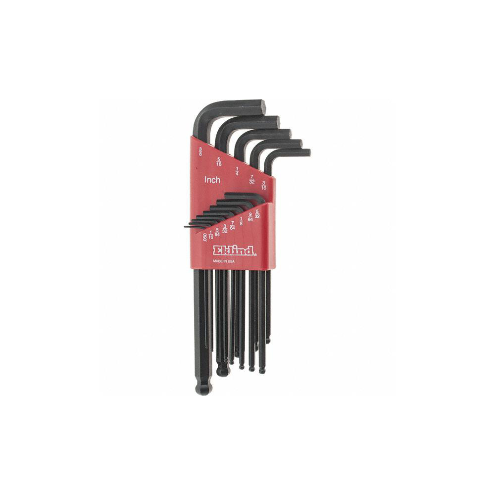 Eklind - 22 Piece L-Key Ball End Hex Key Set | MSC Direct
