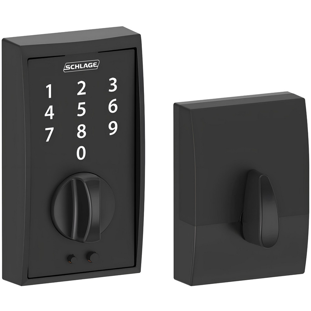 Schlage - Deadbolts: Electric Bolt, Keyless, Key Codeable, Through Hole ...