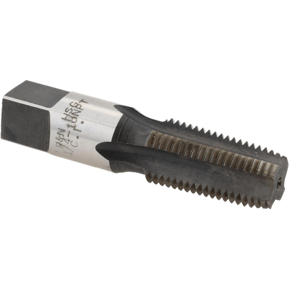 Reiff & Nestor - Standard Pipe Tap: 1/4-18, NPT, Regular, 4 Flutes ...