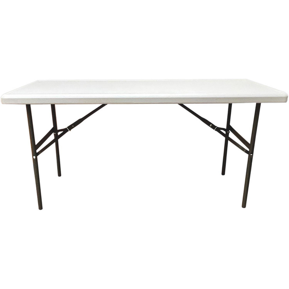 AbilityOne - 60X29X24 PLATINUM RECTANGULAR FOLDING TABLE | MSC Direct