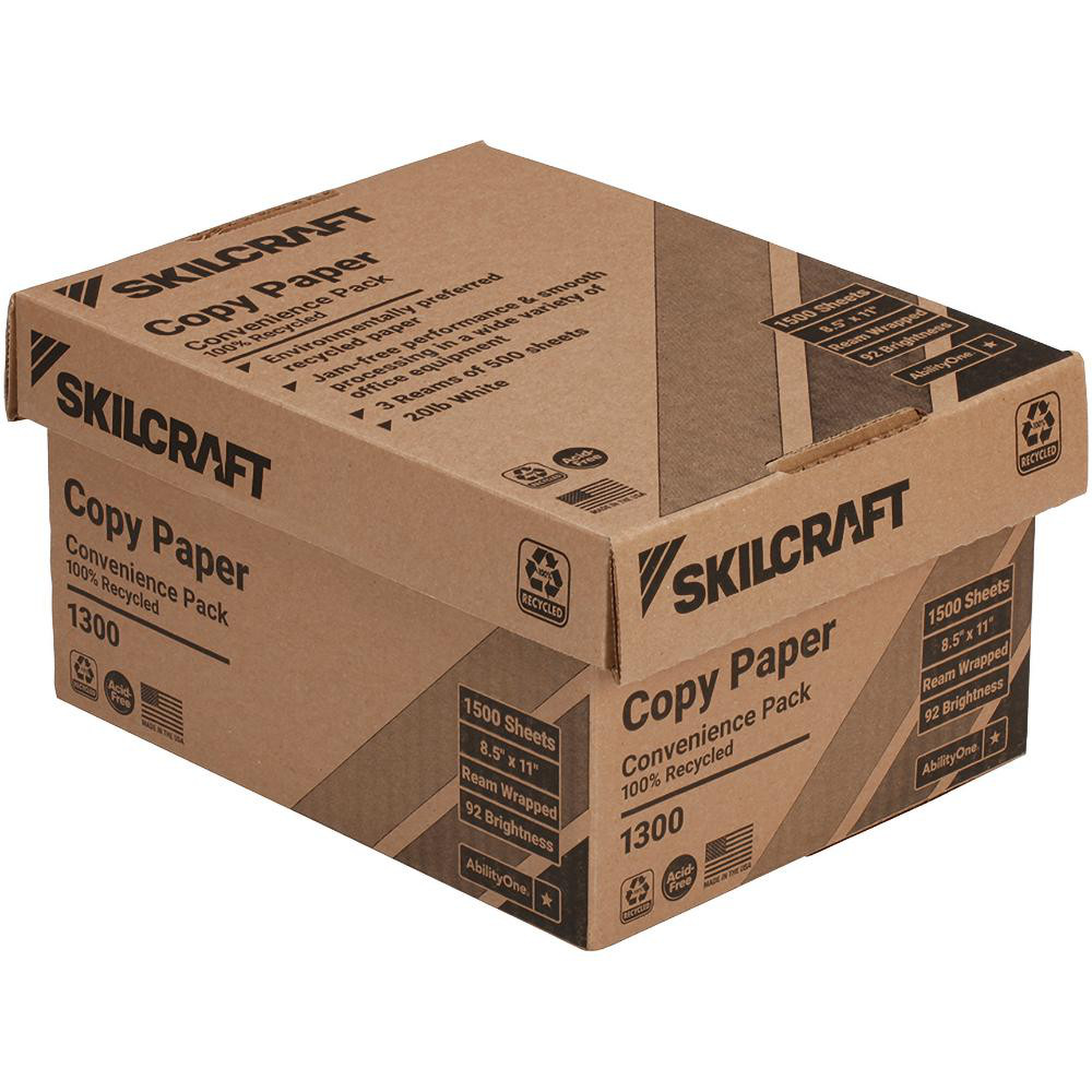 AbilityOne - Office Machine Supplies & Accessories; 8.5X11 20LB 3REAMS ...
