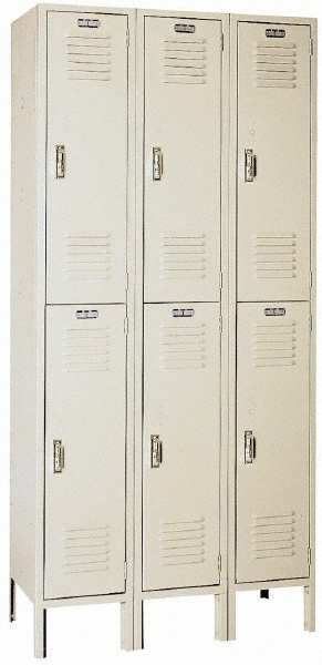 Lyon - 6 Door, 2 Tier, Locker - 88360409 - MSC Industrial Supply