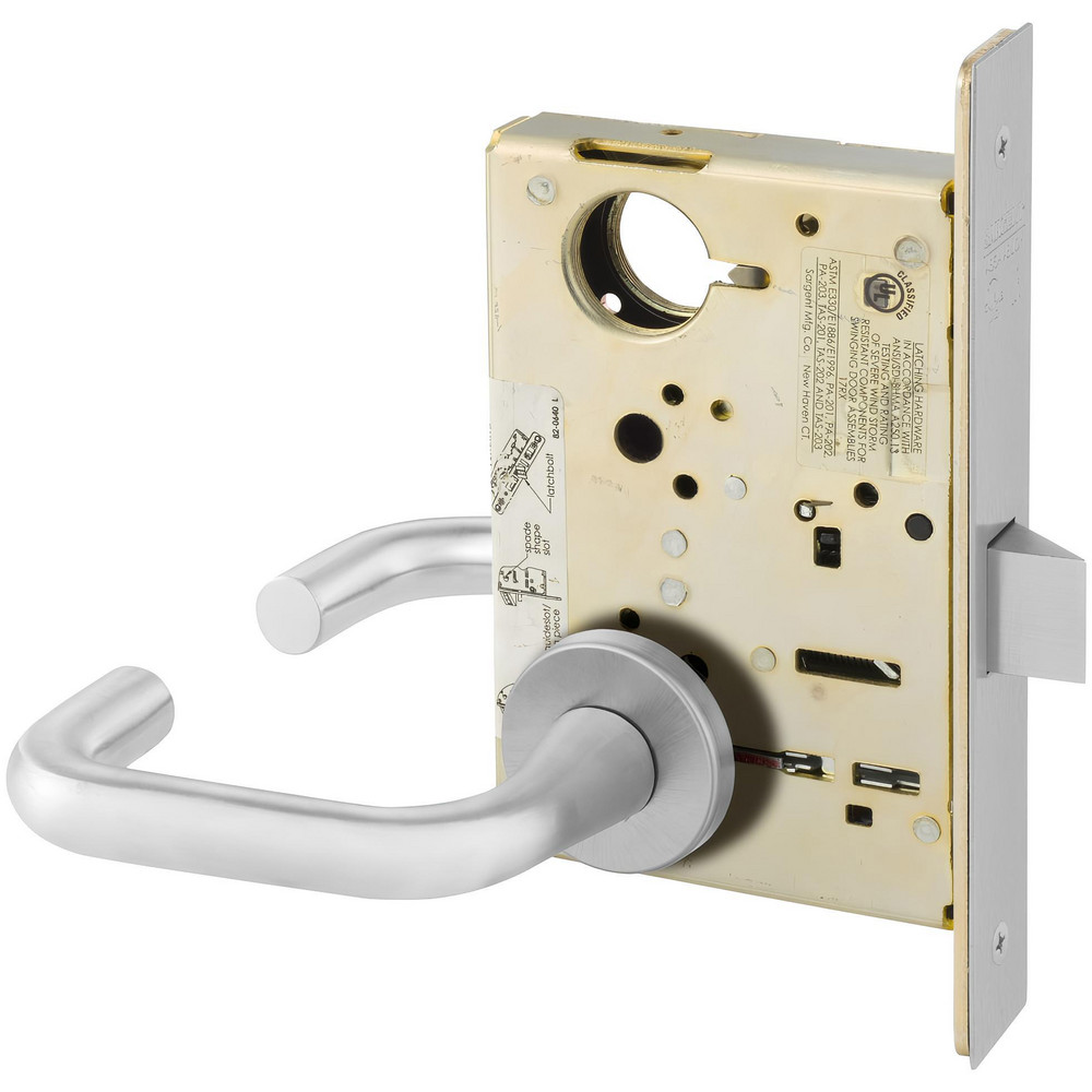 Sargent - Lever Locksets: Lockset Type: Grade 1 Passage Mortise Lock ...