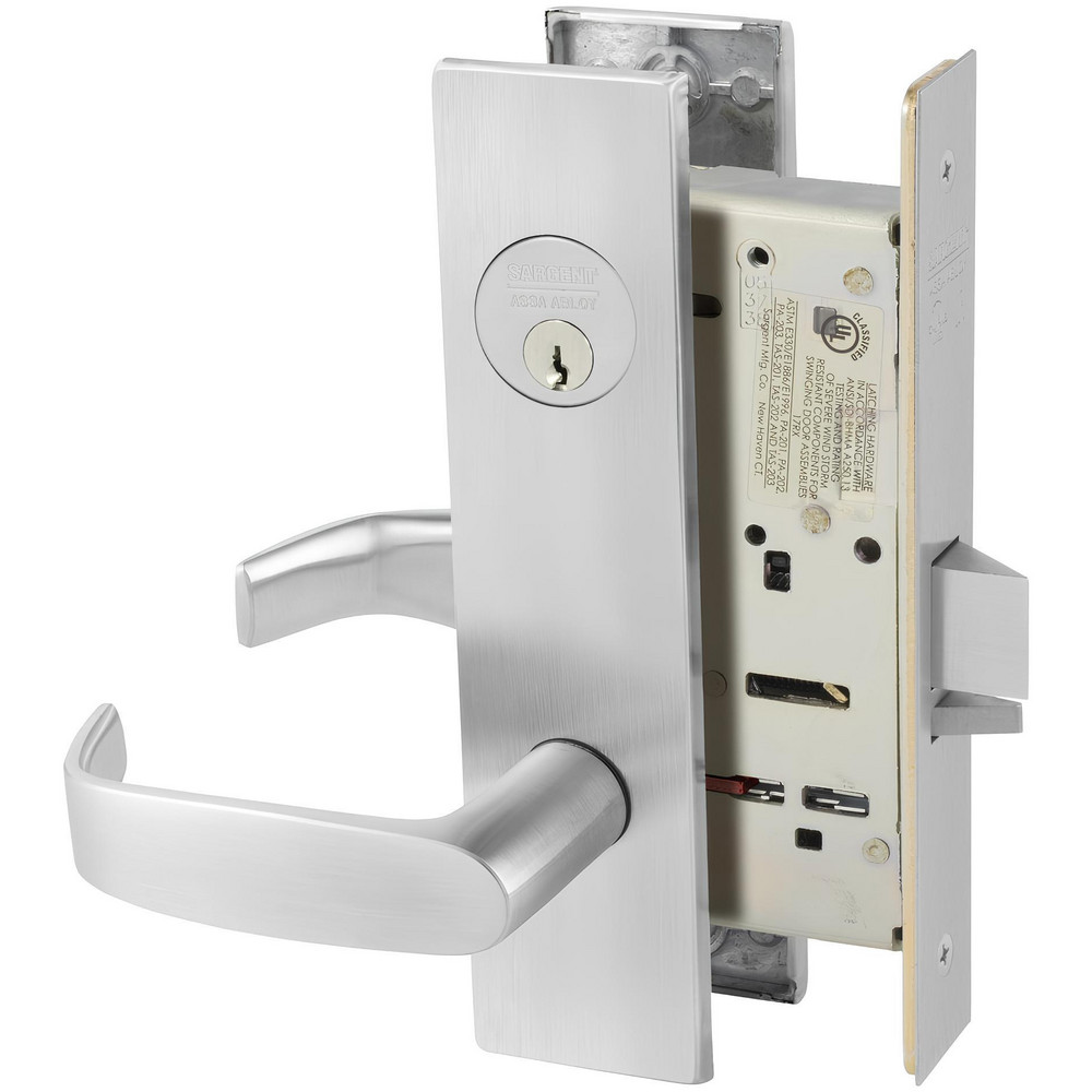 Sargent - Lever Locksets: Lockset Type: Grade 1 Storeroom Mortise Lock ...