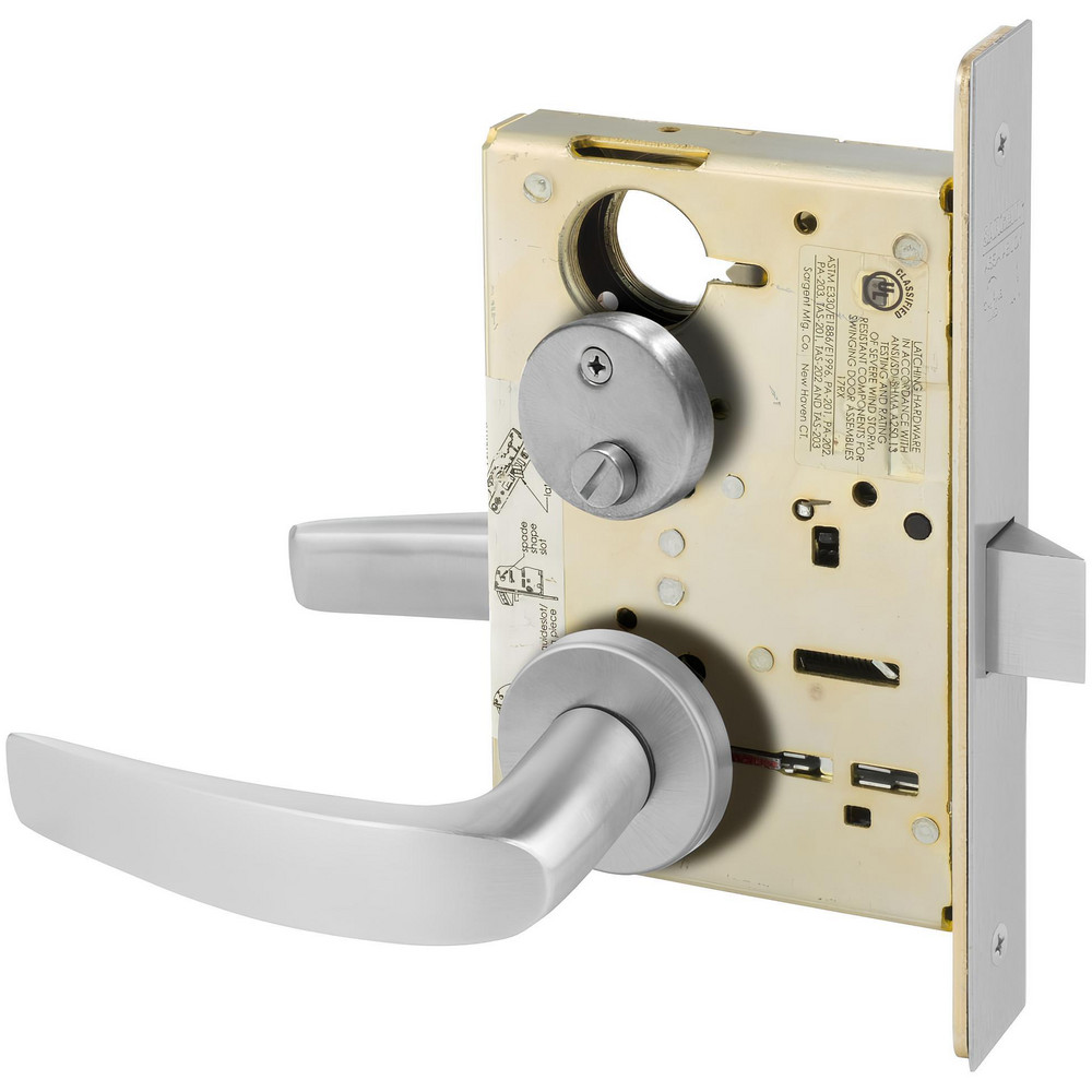 Sargent - Lever Locksets: Lockset Type: Grade 1 Privacy Mortise Lock ...