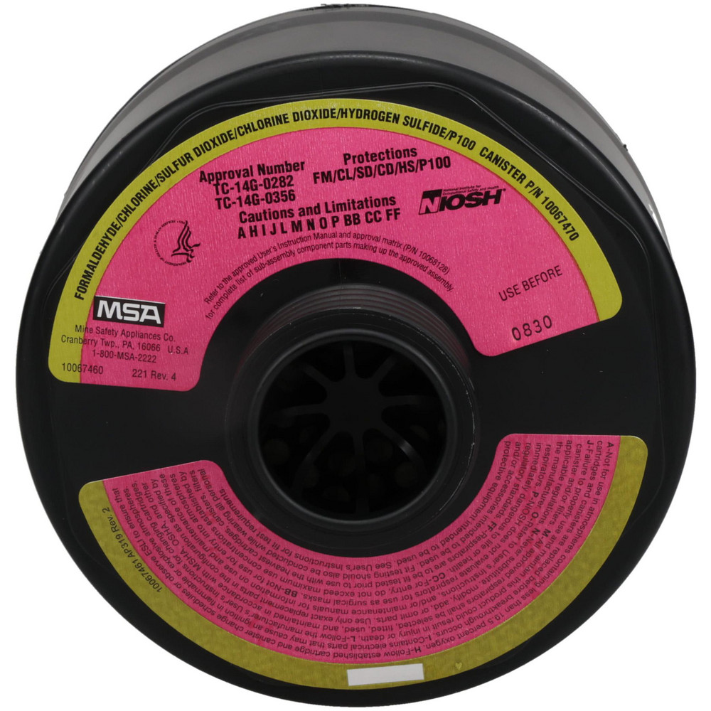 MSA - F/CHIN TYPE GAS MASK THREADED CANISTER ASSY | MSC Direct