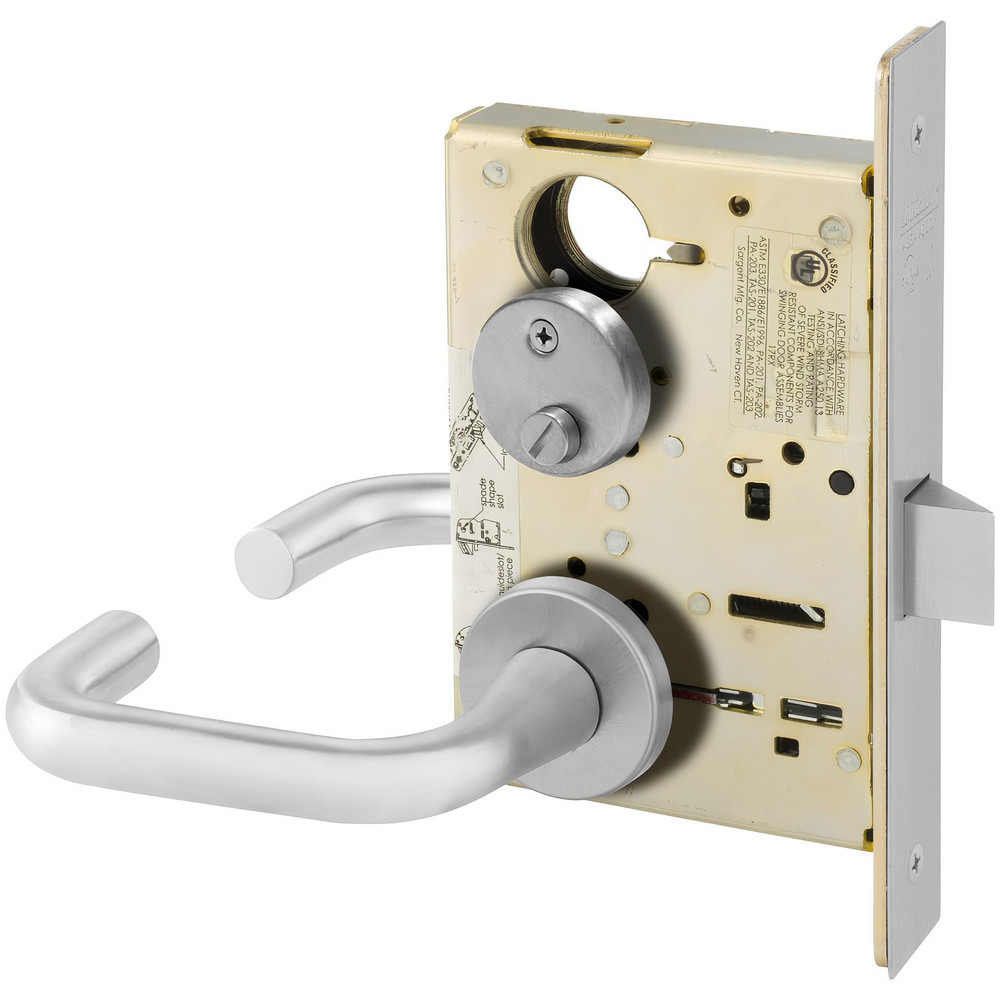 Sargent - Lever Locksets: Lockset Type: Grade 1 Privacy Mortise Lock ...