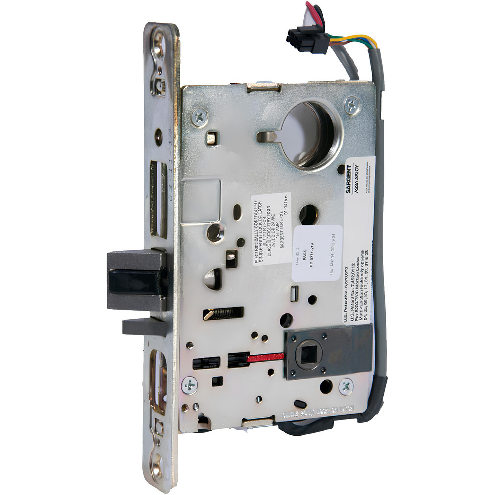 Sargent - Lever Locksets: Lockset Type: Fail Secure Mortise Lock; Key ...