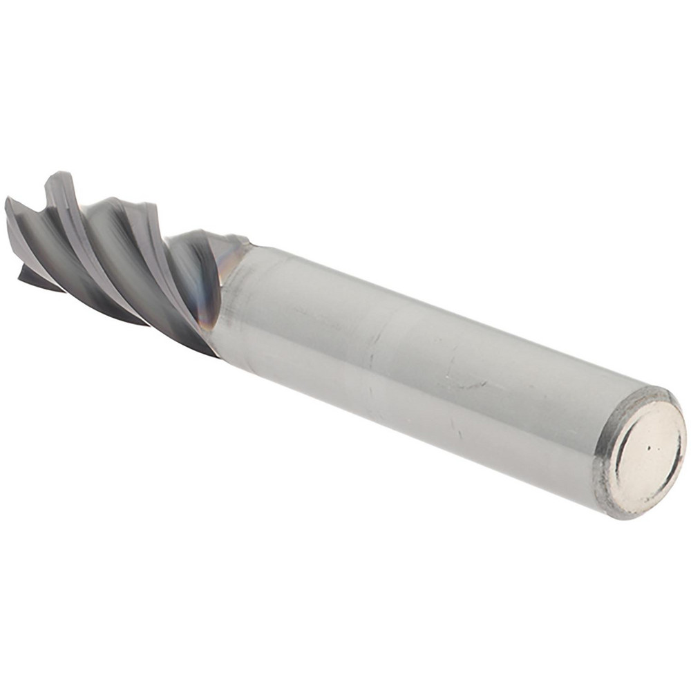 SGS - Square End Mill: 3/8" Dia, 7/8" LOC, 4 Flute, Solid Carbide | MSC ...